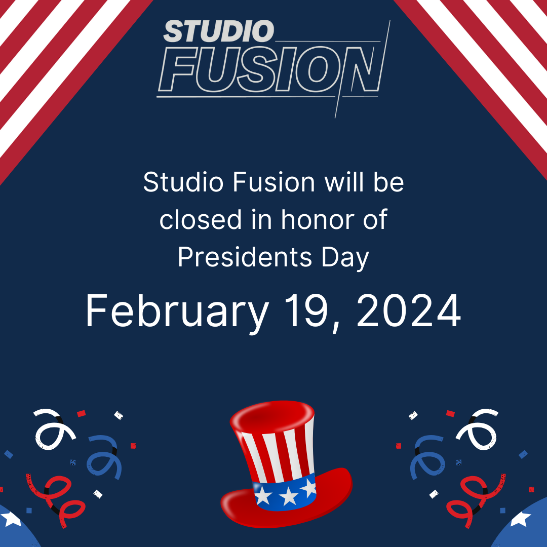 Studio Closure – Studio Fusion
